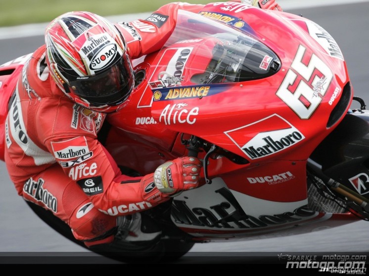 MotoGP colors: Loris Capirossi, Ducati Team, Marlboro