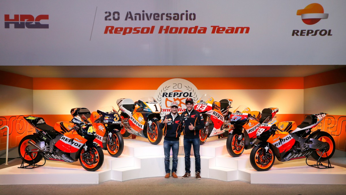 Repsol and Honda celebrate 20th season | MotoGP™