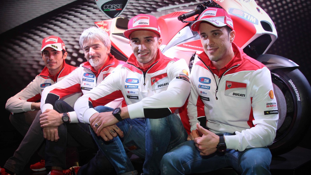Ducati present Desmosedici GP15 | MotoGP™