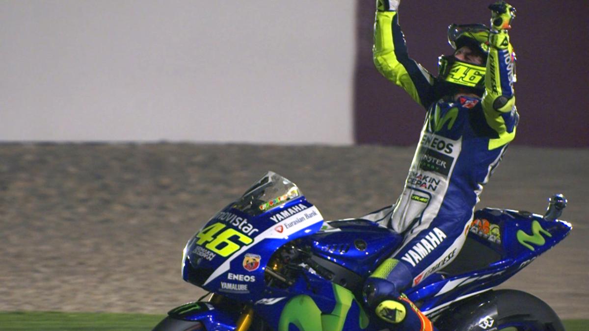 Rossi takes sensational win in Qatar | MotoGP™