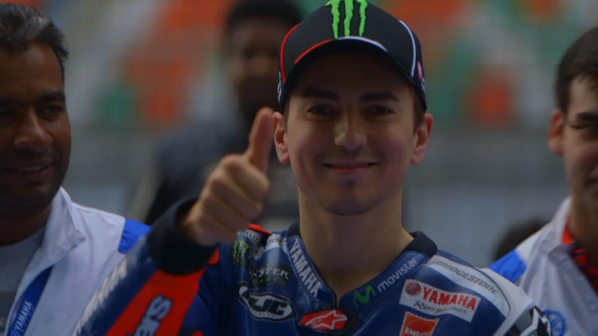 Lorenzo on track in India | MotoGP™