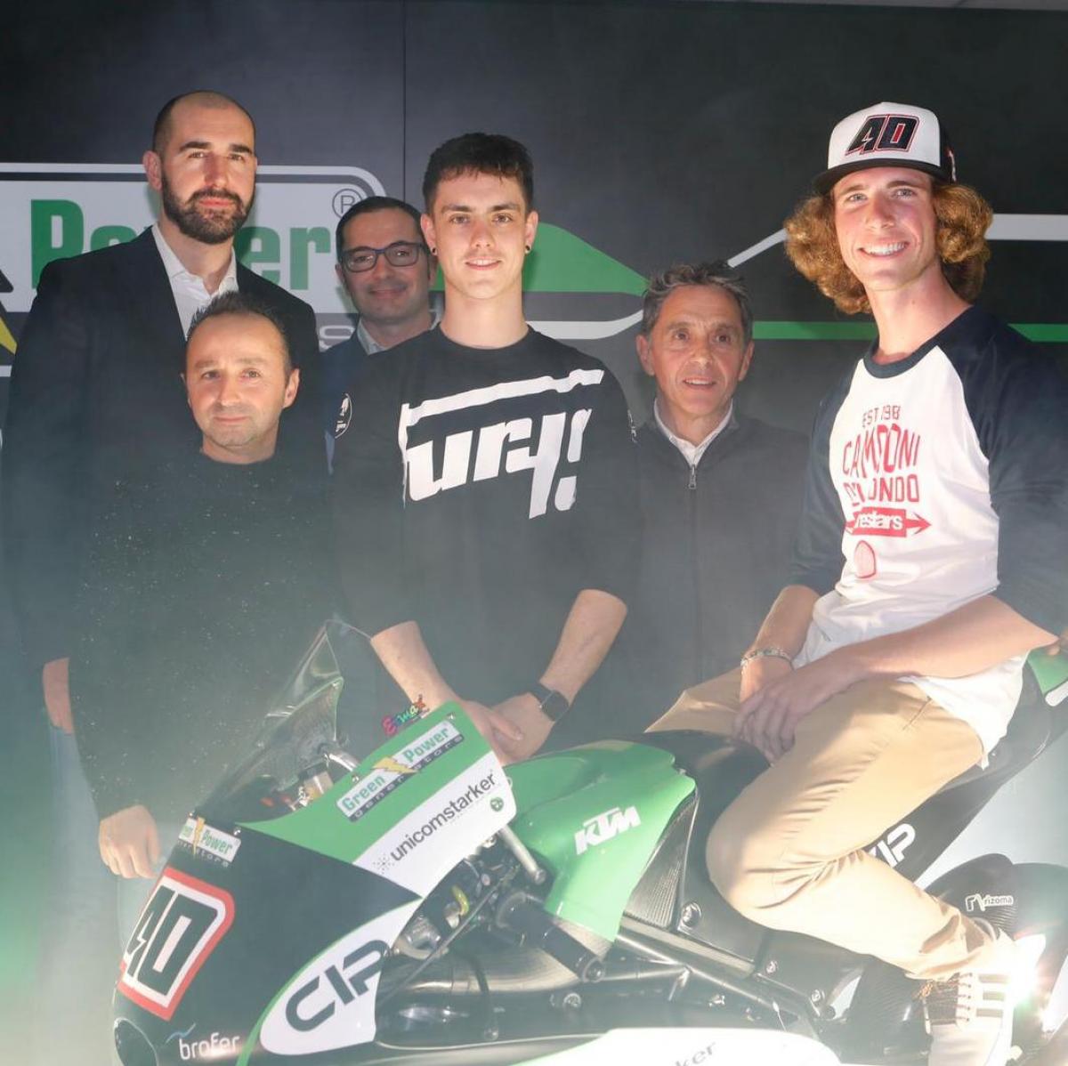 CIP - Green Power launches 2019 team in Italy : r/motogp