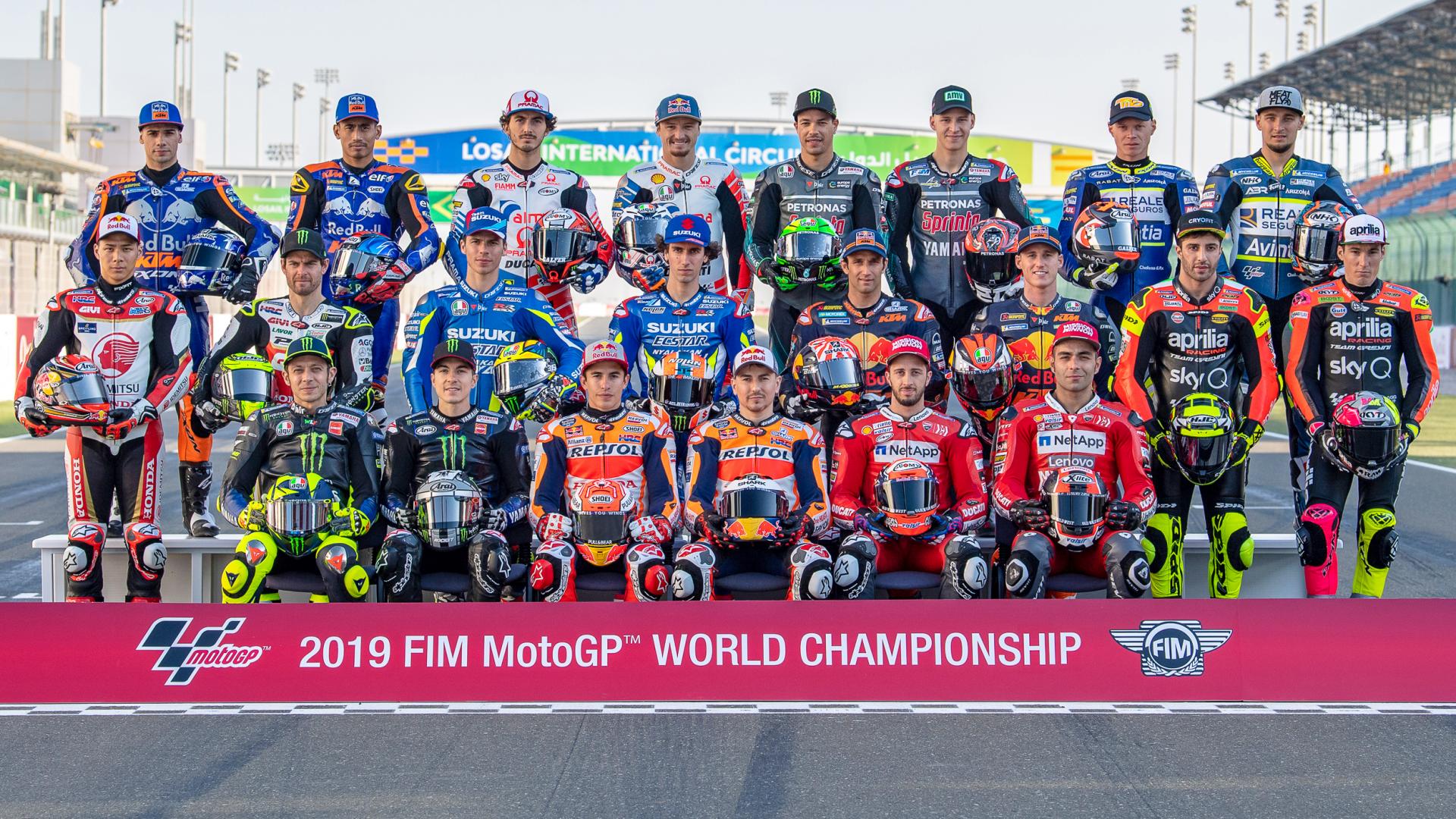 "2019 MotoGP World Champions" : motogp