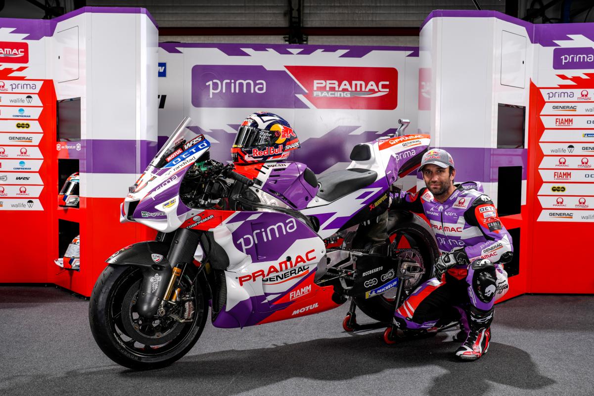 Rate my Pramac team livery redesign : r/motogp