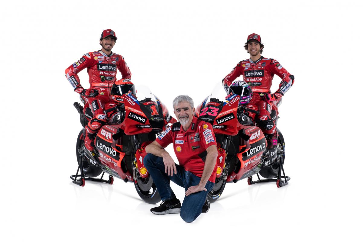 FIRST LOOK: Ducati Lenovo Team's 2023 colours revealed | MotoGP™